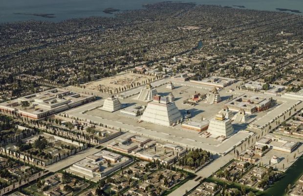 Aztek Şehri Tenochtitlan, Üç Boyutlu Olarak Yeniden Yaratıldı - Arkeofili